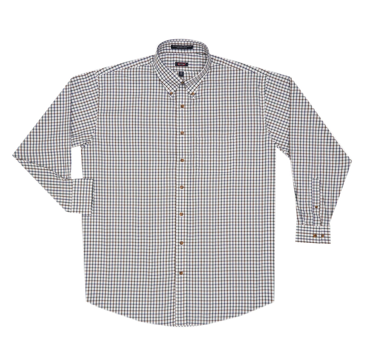 Aden Non-Iron Cotton Sport Shirt – Batton