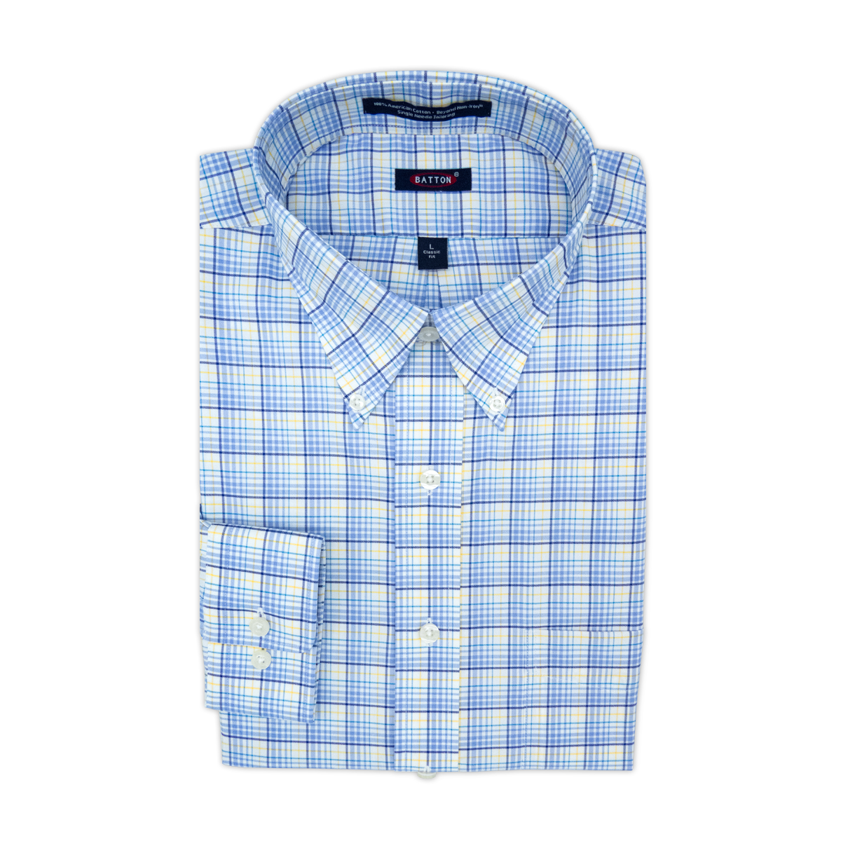 Backham Non-Iron Cotton Sport Shirt – Batton