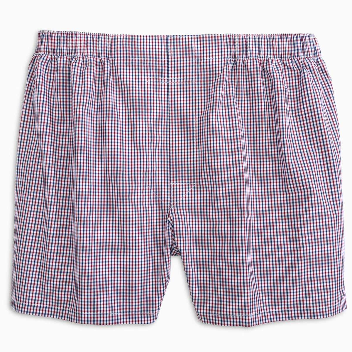 Crimson Check 100% Cotton Men's Boxer (Tobias) – Batton