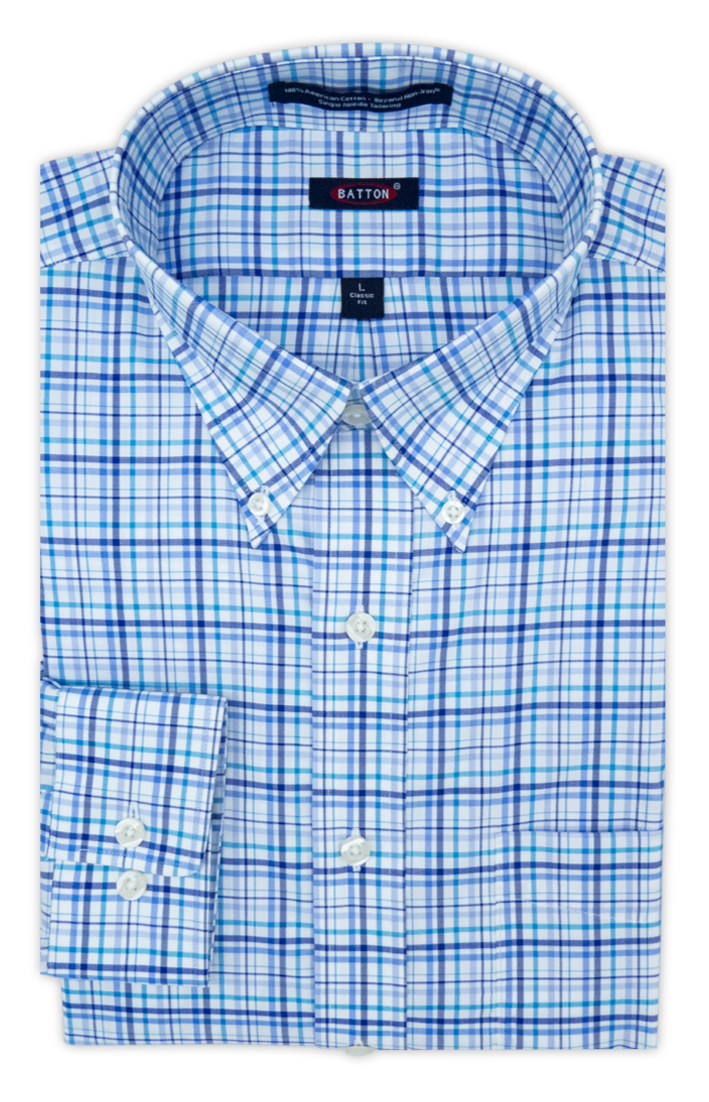 Dale Non-Iron Cotton Sport Shirt – Batton