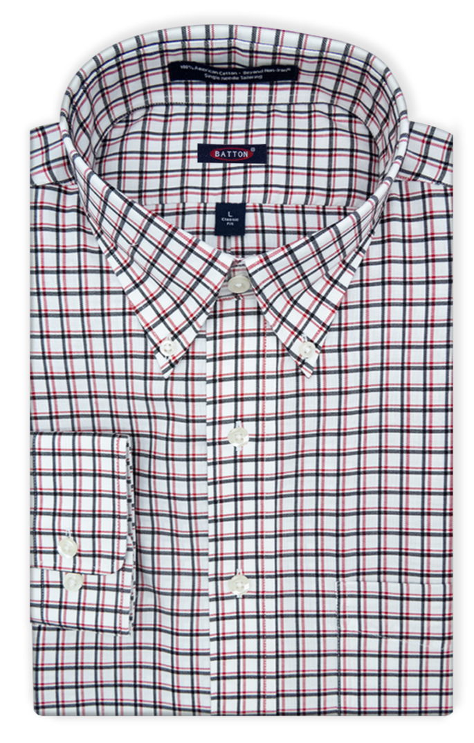 Georgia Non-Iron Cotton Sport Shirt – Batton