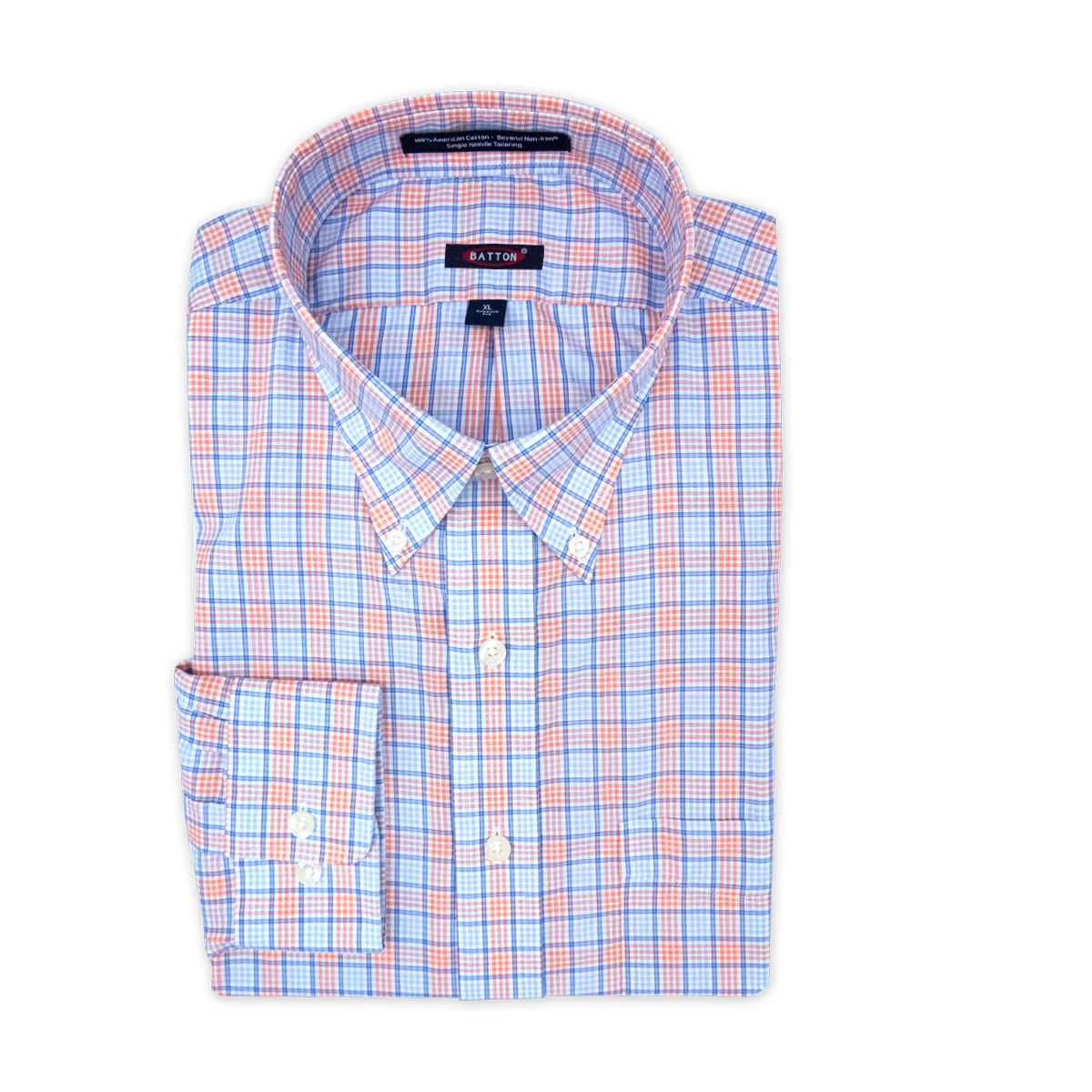 Jayden Non-Iron Cotton Sport Shirt – Batton