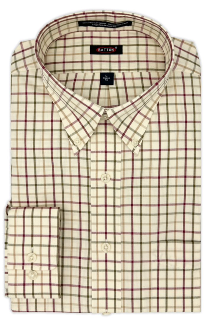 Joe Non-IronCotton Sport Shirt – Batton