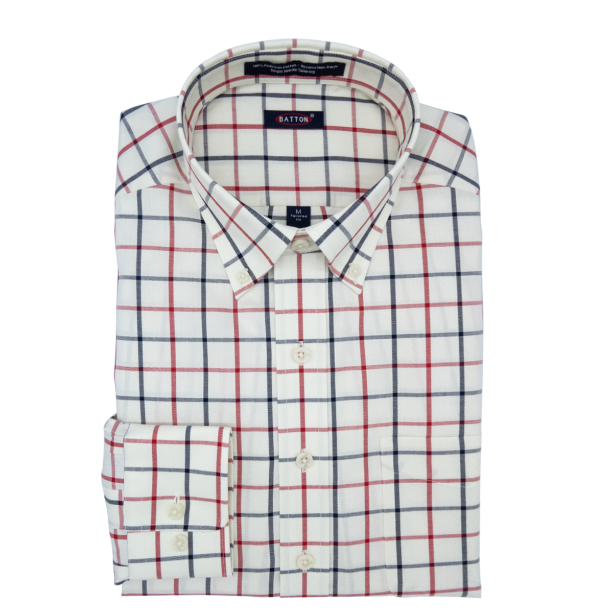 Kaizen Non-Iron Cotton Sport Shirt – Batton