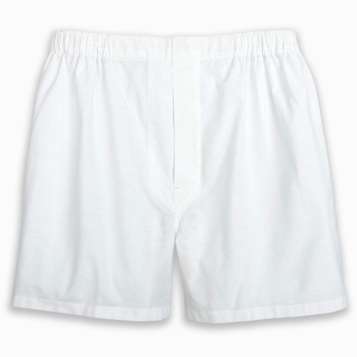 4-Pack White 100% Cotton Men's Solid Oxford Boxer (BB106) – Batton