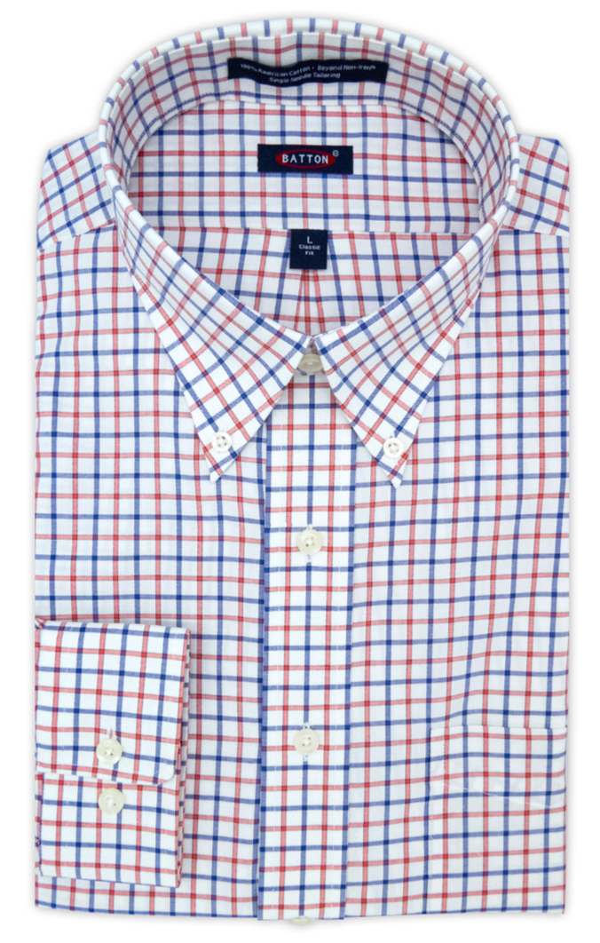 Luis Non-Iron Cotton Sport Shirt – Batton