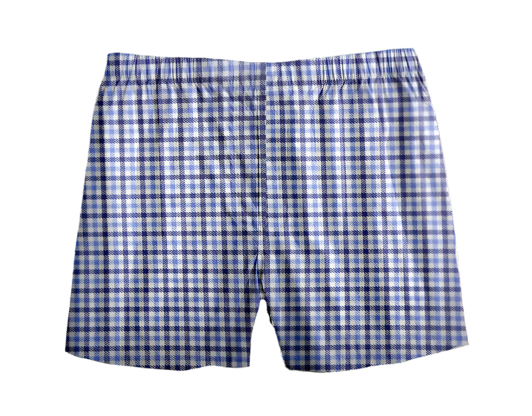 5-Pack Men’s Plaid 100% Cotton Poplin Boxer Shorts (Style BB109) – Batton