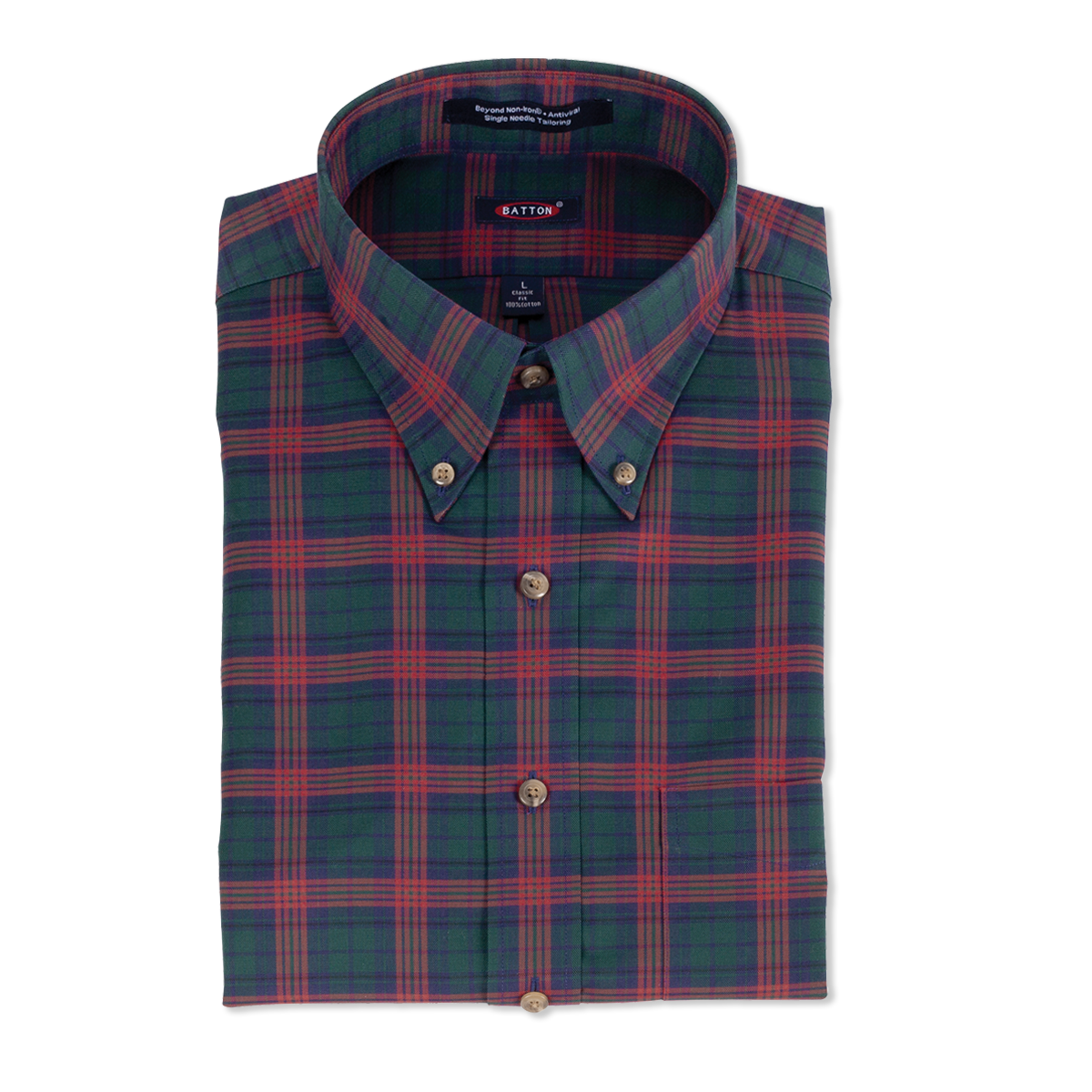 Timothy Non-Iron Cotton Sport Shirt – Batton