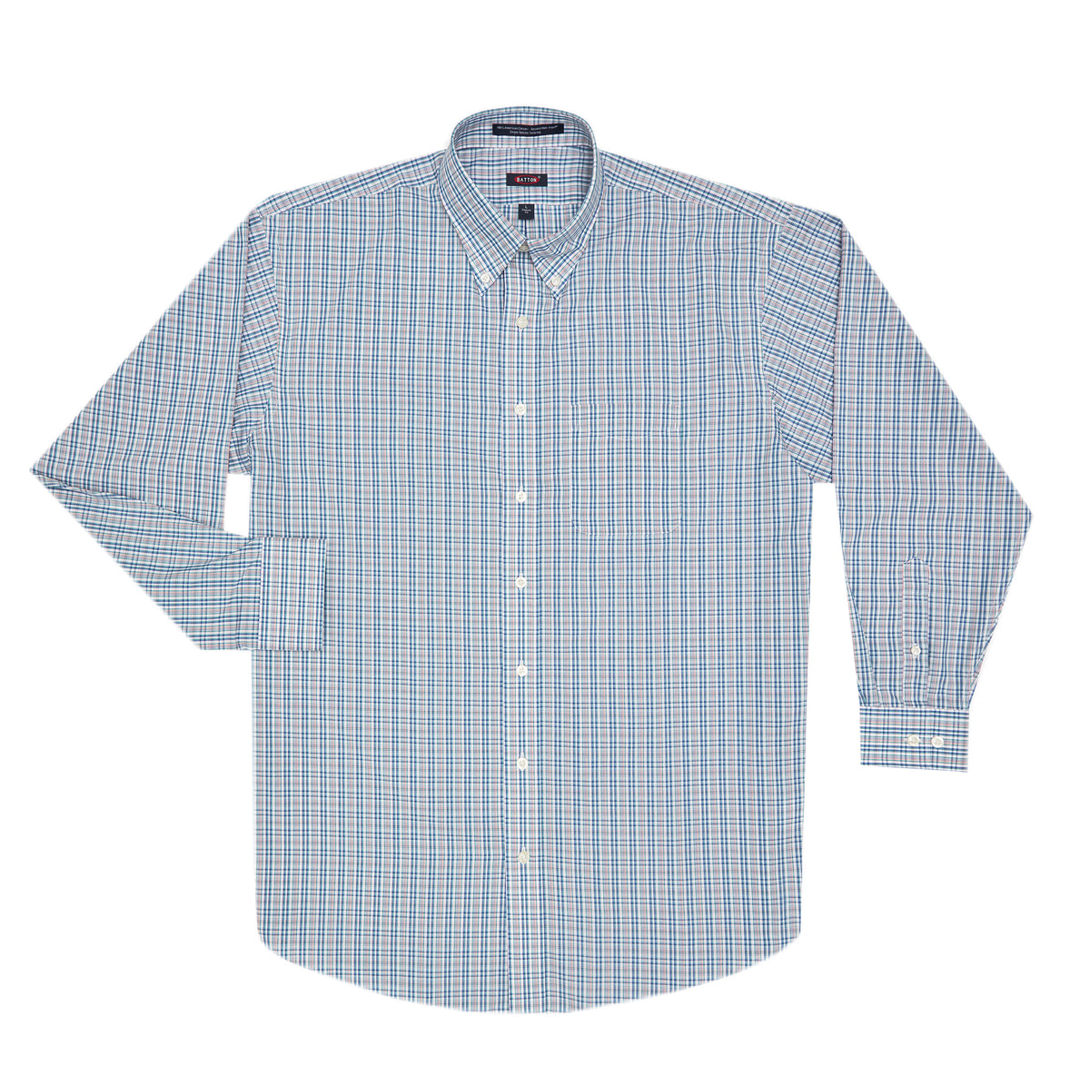 Kenneth Non-Iron Cotton Sport Shirt – Batton