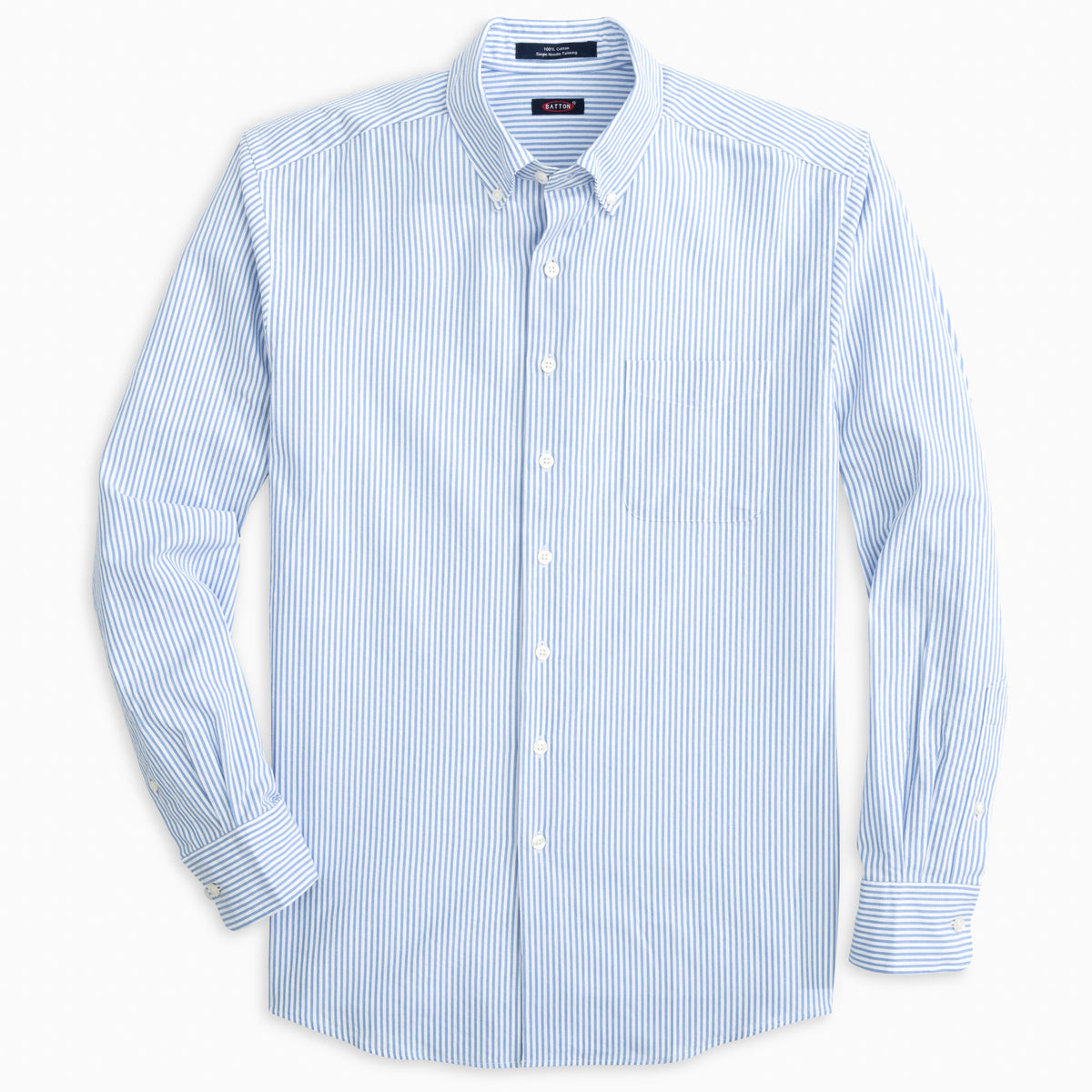 Ridge Cotton Seersucker Shirt – Chilled Cotton® | Batton – Batton