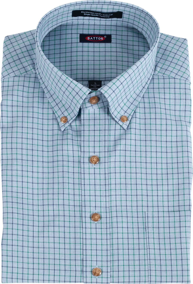 Merritt Non Iron Cotton Sport Shirt – Batton
